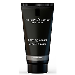 The Art of Shaving Shaving Cream for Men - Shaving Cream Mens Beard Care, Protects Against Irritation and Razor Burn, Clinically Tested for Sensitive Skin, Unscented, 2.5 Fl Oz