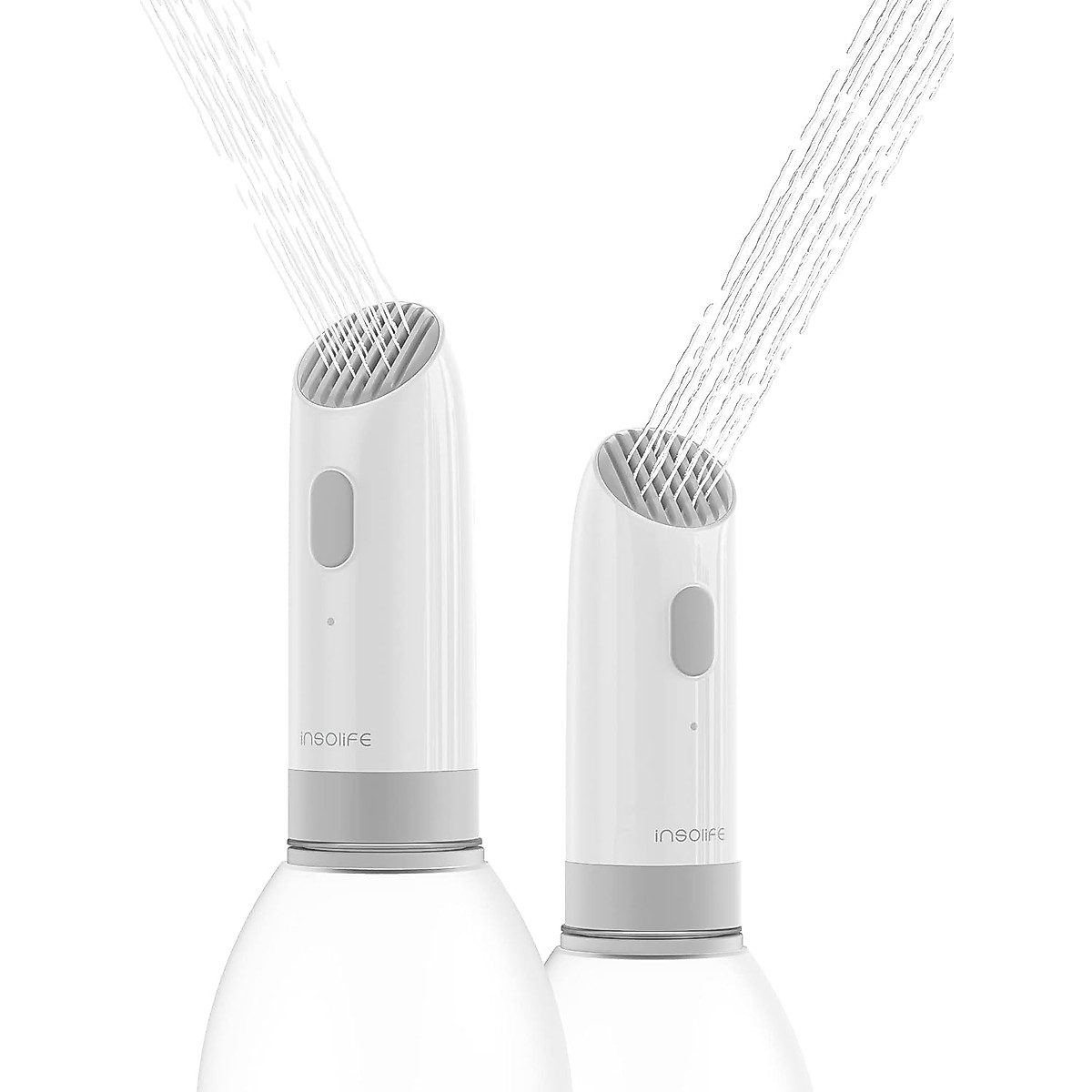 Portable Bidet, High Water Pressure USB Rechargeable Travel Bidet Sprayer, Insolife Electric Mini Handheld Personal Portable Bidet for Women Men Hygiene Cleaning, with 400mL Large Bottle On The Go