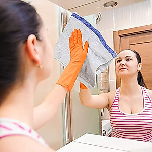 Nabob Wipers Kitchen Bar Mop Towels 12 Pack - 100% Cotton - Size 14x17 - Perfect for Your Home, Kitchen, Bathroom, Bars, Restaurants & Auto - Super Absorbent