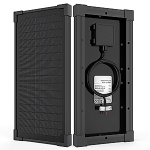 SolarEnz 10 W Mono Solar Panel Charger for Automatic Solar Gate Opener Systems Solar Panel Electric Fence Kit