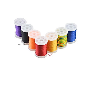 MILAEM Archery Bow String Serving Thread 110m Bowstring Material Nylon Bowstring Protector Archery Hunting Accessory (Purple)