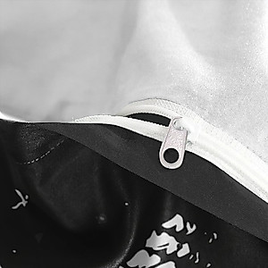 ERGTT Camping Adventure Quilt Cover 3D Printed Minimalist Style Duvet Cover Comforter Covers for Boys Girls with Zipper Closure with Pillow Cases Soft Microfiber Bedding Set 3 Pieces Twin（173x218cm）