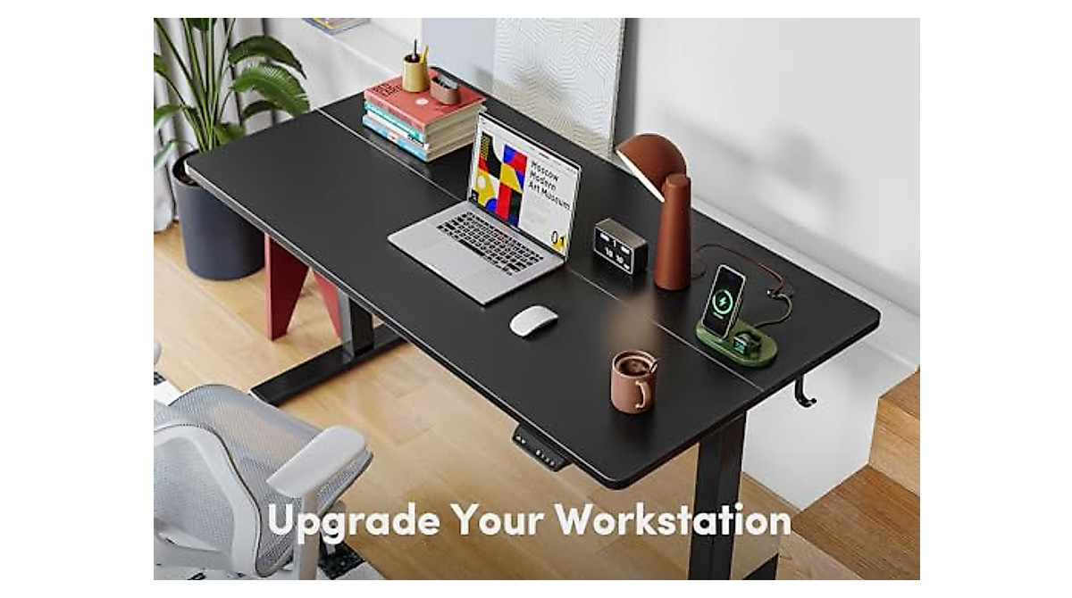 FEZIBO Electric Standing Desk - Height Adjustable & Easy Setup