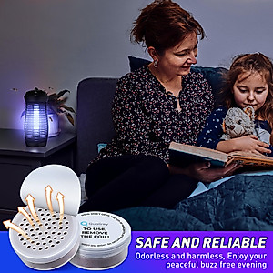 Qualirey 6 Pcs Mosquito Attractant for Bug Zapper, Each Last 60 Day Pest Lure Mosquito Trap Fly Biting Insect Bait Refill High Catch Rate Compatible with DynaTrap and All Insect Trap Indoor Outdoor