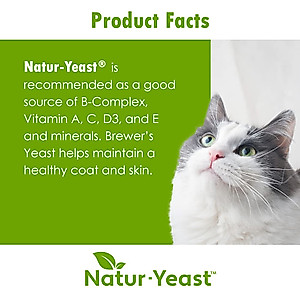 Green Pets Organics Natur-Yeast Brewer's Yeast for Dogs and Cats - Supports Immune System & Digestion, Promotes Healthy Skin & A Glossy Coat, 90 Soft Chews