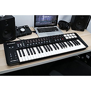 M Audio Oxygen 49 IV | 49 Key USB/MIDI Keyboard With 8 Trigger Pads & A Full Consignment of Production/Performance Ready Controls