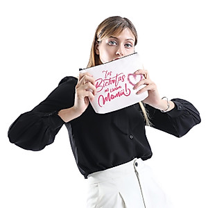 XYANFA Singer Inspired Makeup Bag Fans Gift Las No Lloran Mamiii Music Lover Zipper Pouch