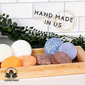 Wave Conditoner Bars - Natural Conditioner Bar Variety Pack, Handmade, Non-GMO & Vegan, Fresh Citrus, Argan Oil & Unscented Bar Conditioner, Organic Conditioner Bar Set For Shiny Hair for Women & Men