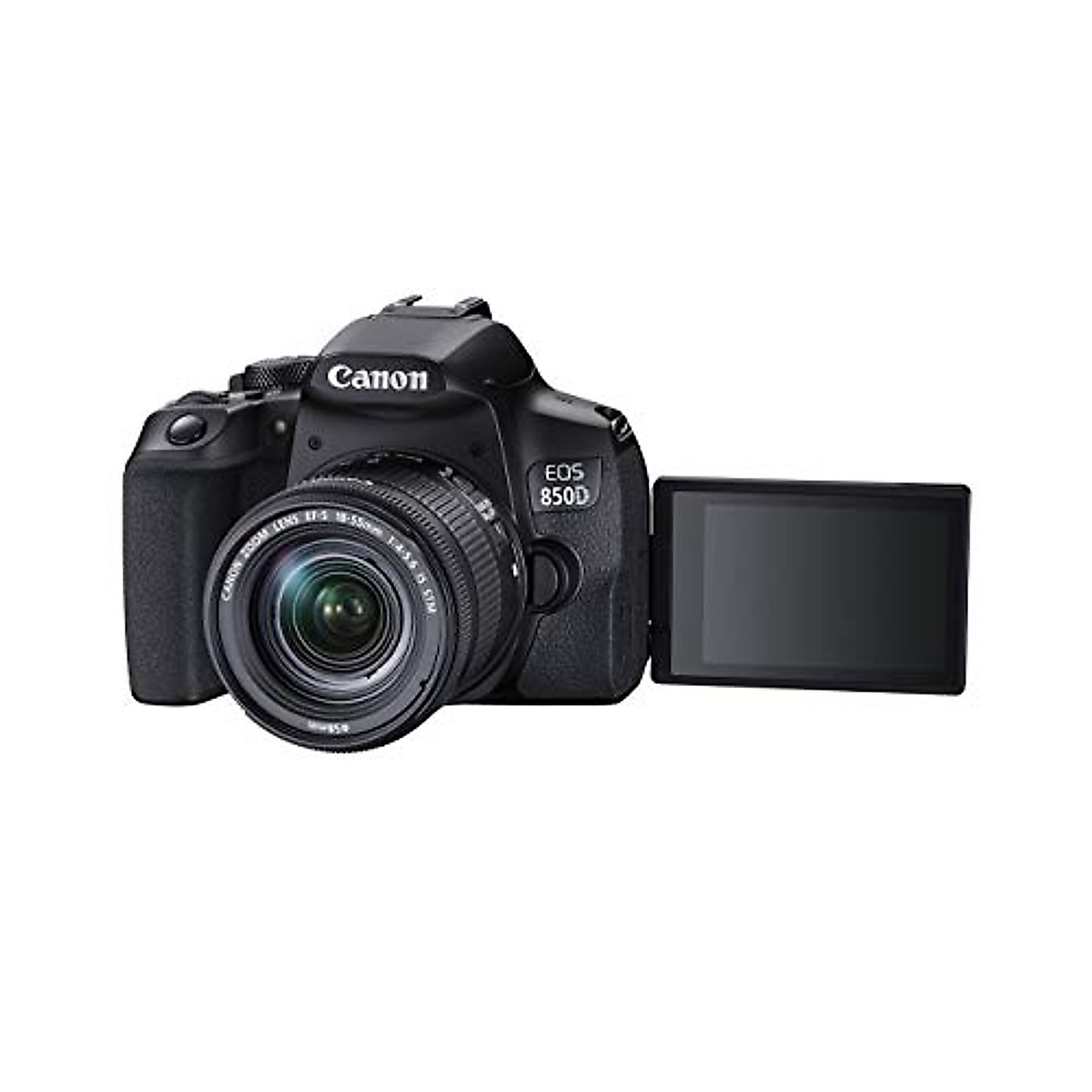 Canon EOS 850D EF-S 18-55mm is STM Kit (International Model) (Renewed)