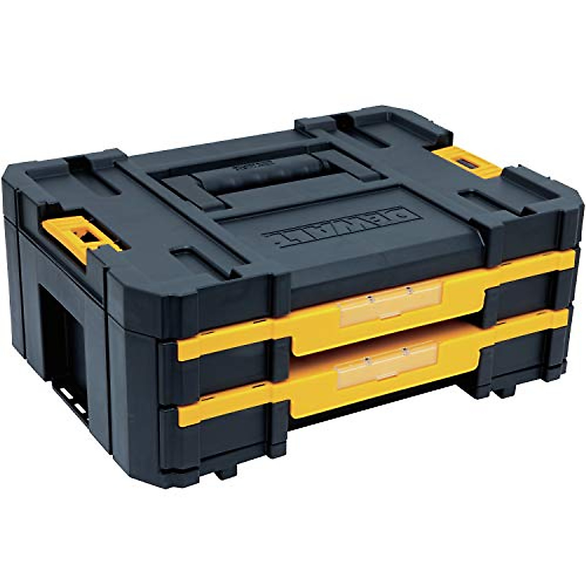 DEWALT TSTAK Tool Storage Organizer, Double Drawers (DWST17804) , Black