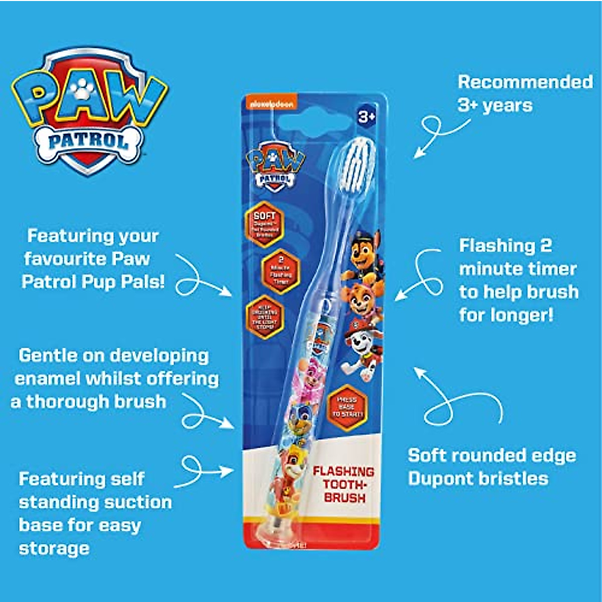 Paw Patrol Flashing Toothbrush