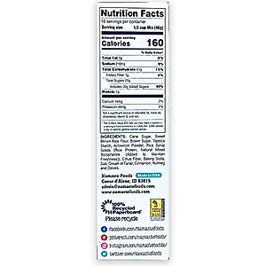 Namaste Foods, Gluten Free Spice Cake Mix, Allergen-Free,26 Oz (Pack of 6)