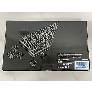 JSJT Ink Lotus Keycaps 140 Keys OEM Profile Keycaps PBT Dye Sublimation Keycaps for ANSI/ISO Layout Cherry MX Switch Mechanical Gaming Keyboards GK61/68/87/96/104/108 (with 6.25u spacebar)