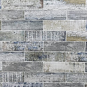 Strait Wood 3 in. x 12 in. Matte Ceramic Subway Wall Tile (22-Piece 5.38 sq. ft. / Box)