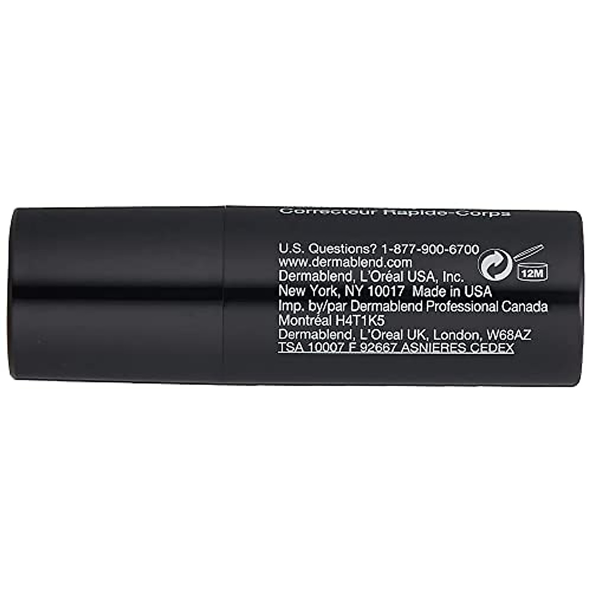 Dermablend Quick-Fix Body Makeup Full Coverage Foundation Stick, Water-Resistant Body Concealer for Imperfections & Tattoos, 0.42 Oz