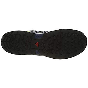 Salomon X Ultra 3 MID Gore-TEX Hiking Boots for Women, Crown Blue/Evening Blue/Sunny Lime, 8