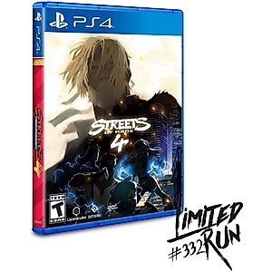 Limited Run #332: Streets of Rage 4 (PS4)