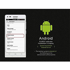 Elm327 Launchh OBD2 Professional Bluetooth Scan Tool and Code Reader for Android and PC,Interface OBDII OBD2 Car Auto Diagnostic Scanner，Not Support J1850 VPW & J1850 PWM