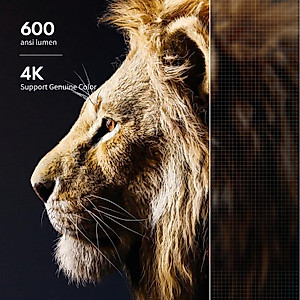 Mini Projector, ELEPHAS Portable Projector for iPhone, 7000L with Synchronize Smartphone Screen, Movie Projector with 1080P HD/200 Screen Support, Compatible with Android/iOS/TV Stick/HDMI/USB/SD