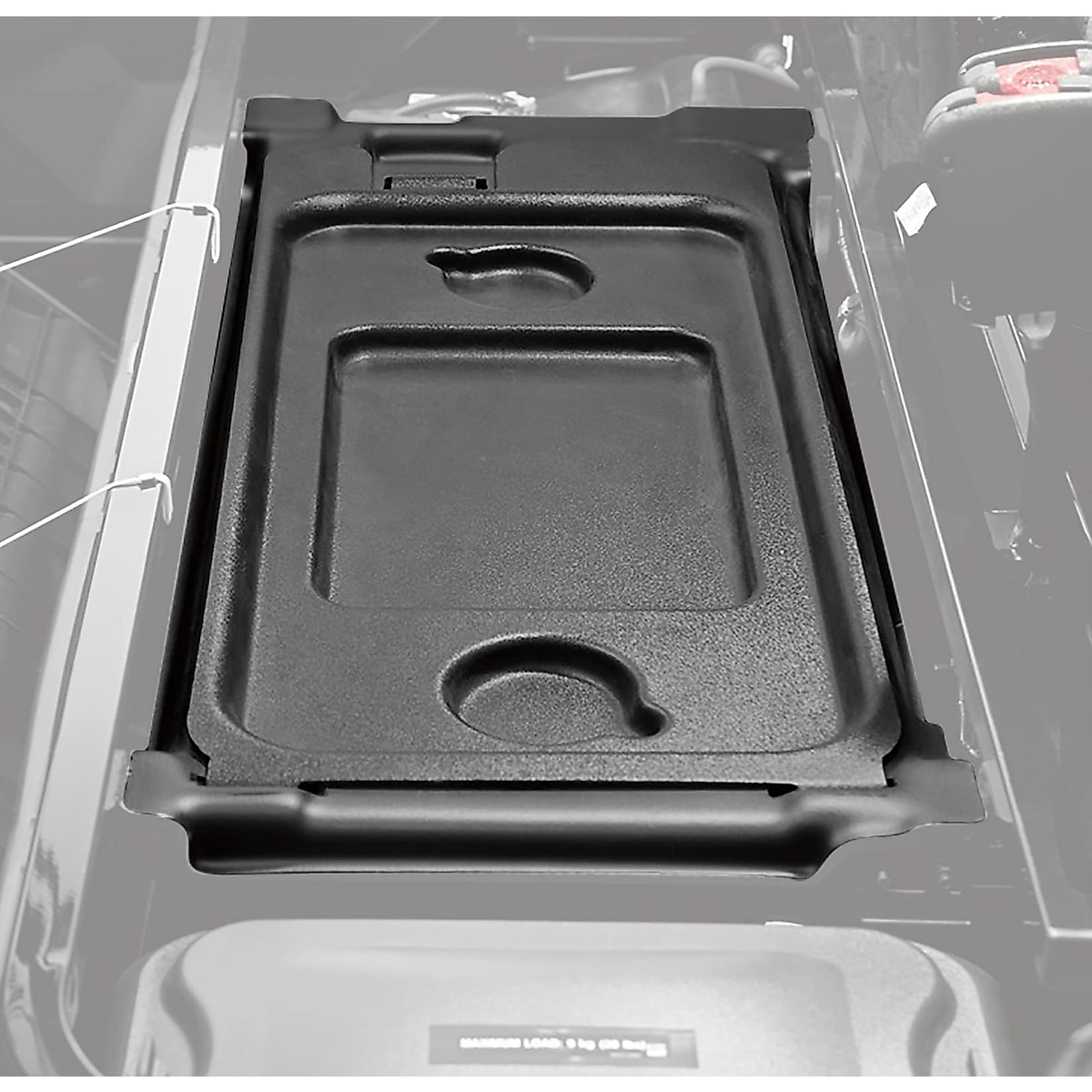 SAUTVS Under Seat Storage Box, Underseat Storage Bin Set Organizer Tray for Kawasaki Mule PRO-FX FXR FXT DX DXT 2015-2024 Accessories, Replace #99994-1463