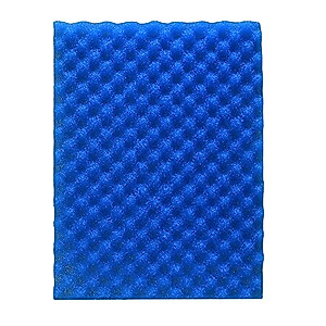 AFACYGN Aquarium Filter Media Bio Sponge Pad 16 x 12 x 1 inch, Fish Pond Foam Filter 20/30/40 ppi Set 3