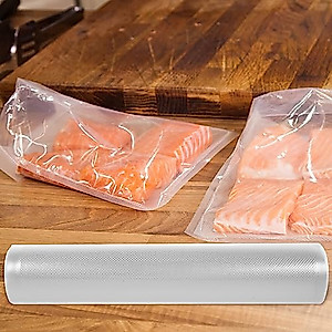 Vacuum Sealer 1 Roll Vacuum Sealer Bags Storage Vacuum Sealed Bags Food Vac Bags for Meal Prep Sous Vide Food Storage Dehydrated Freeze Dried Foods Vacuum Sealer Machine