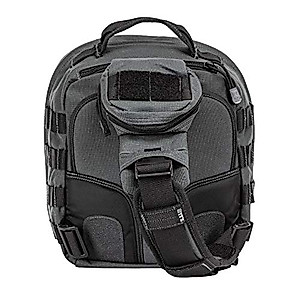 5.11 Rush Moab 6 Tactical Sling Pack Military Molle Backpack Bag, Style 56963, Black