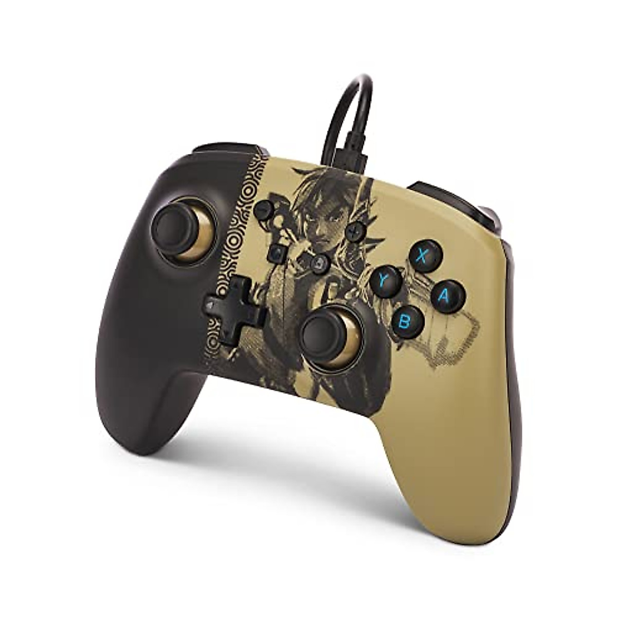 PowerA Enhanced Wired Controller for Nintendo Switch - Ancient Archer, Gamepad, game controller, wired controller, officially licensed