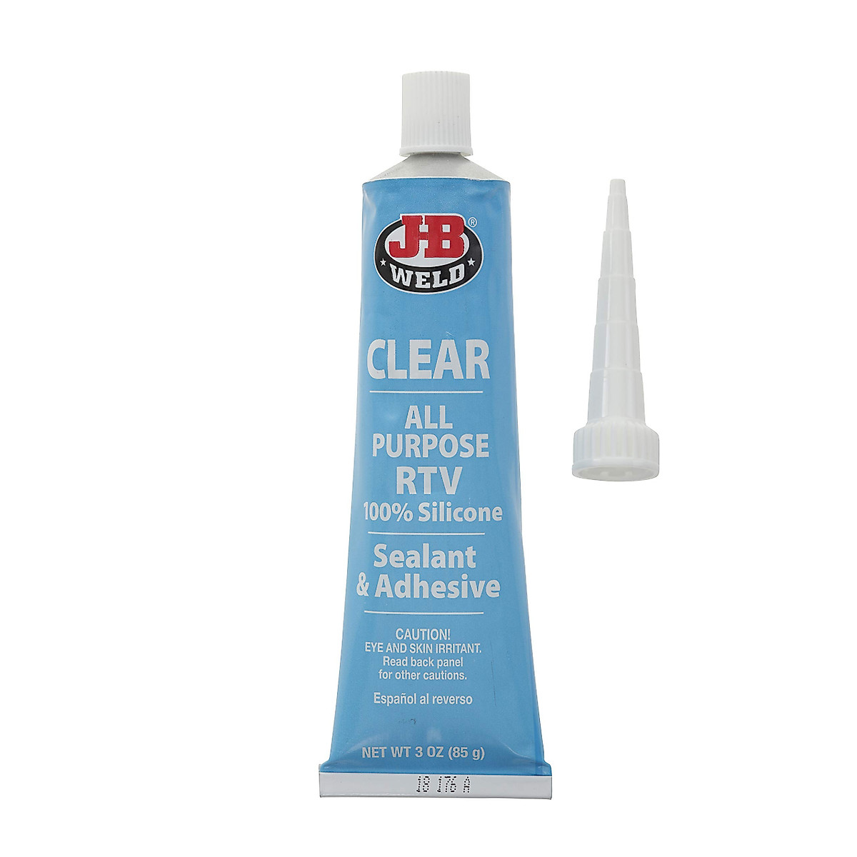 J-B Weld 31310 All-Purpose RTV Silicone Sealant and Adhesive - 3 oz. - Clear