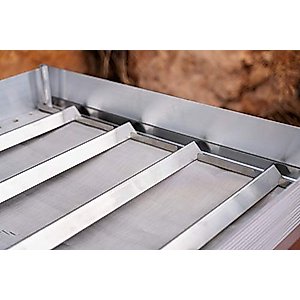 FIRESIDE OUTDOOR Frontier Grates | Dutch Oven Accessory for Pop-Up Fire Pit | Cook with Dutch Ovens | Extends The Life of Your Fire Mesh | 5lbs. Total Weight | Fits in Original Carrying Case