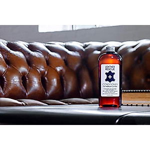 Leather Rescue Conditioner and Restorer for Jackets, Shoes, Bags, Purses, Car Seats, and Furniture - Non-Toxic and Made in USA - 8.5 oz