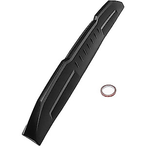 Tailgate Spoiler Cover CH06A16 Replacement for 2009-2021 Do-dge R-am 1500 2500 3500 Truck ; No Cutting or Drilling Required Black