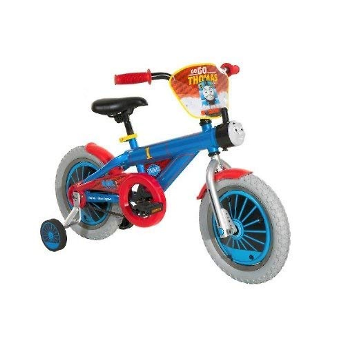 Bike Thomas The Train Boys 12 Inch Blue Red Black Coaster Brake Training Wheels