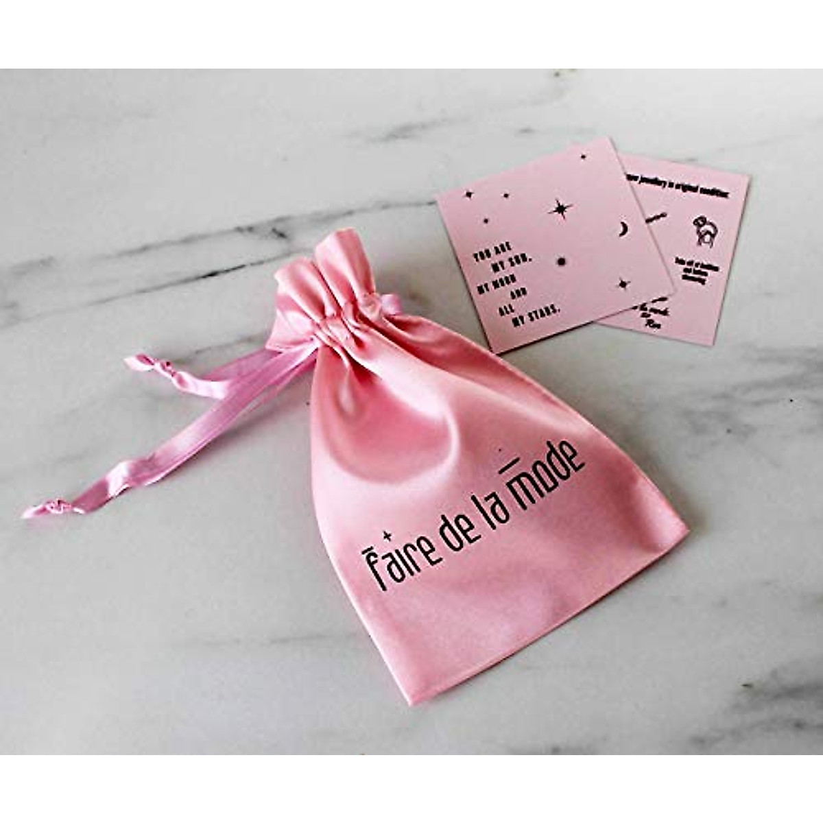 Dainty Drop Gold and Sterling Silver Adjustable Lariat Necklace for Women with Diamond, Simple Y Necklace Choker (Gold, Double CZ Lariat)