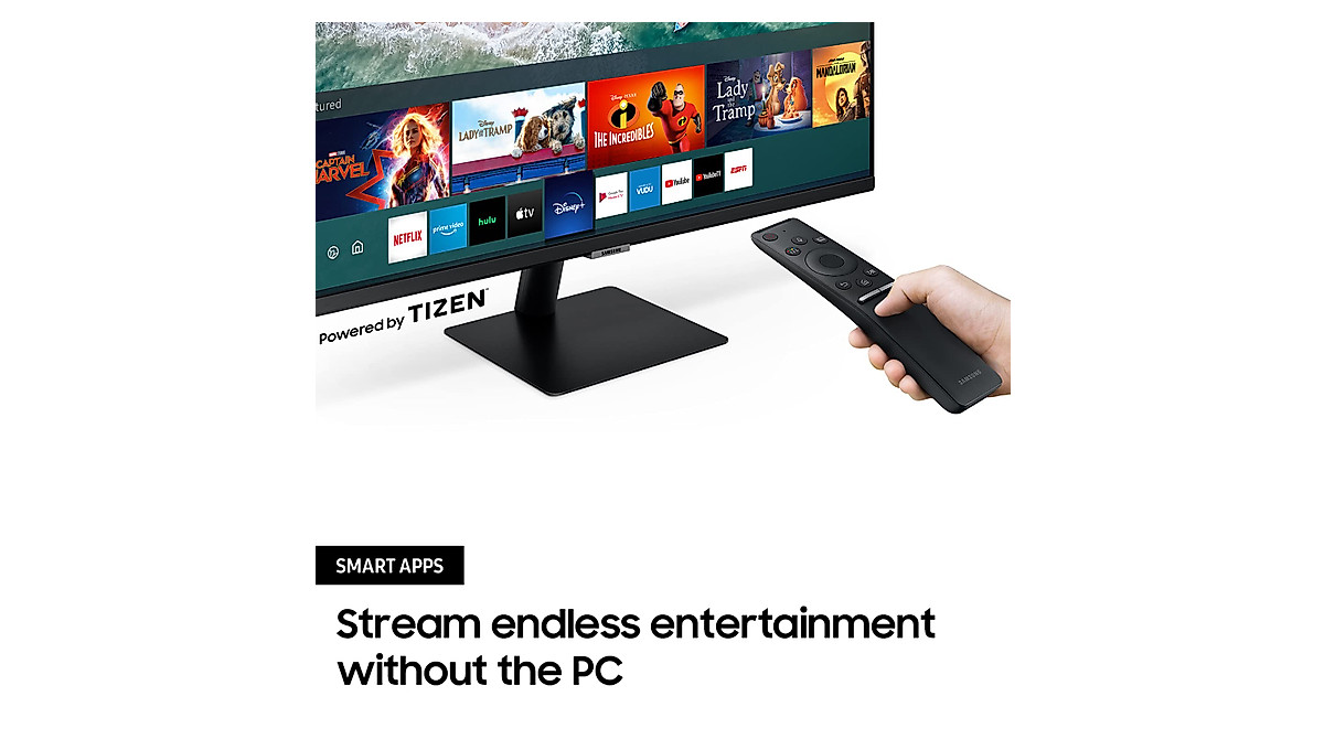 Samsung 32" M7 Smart Monitor 4K UHD with Streaming & Gaming