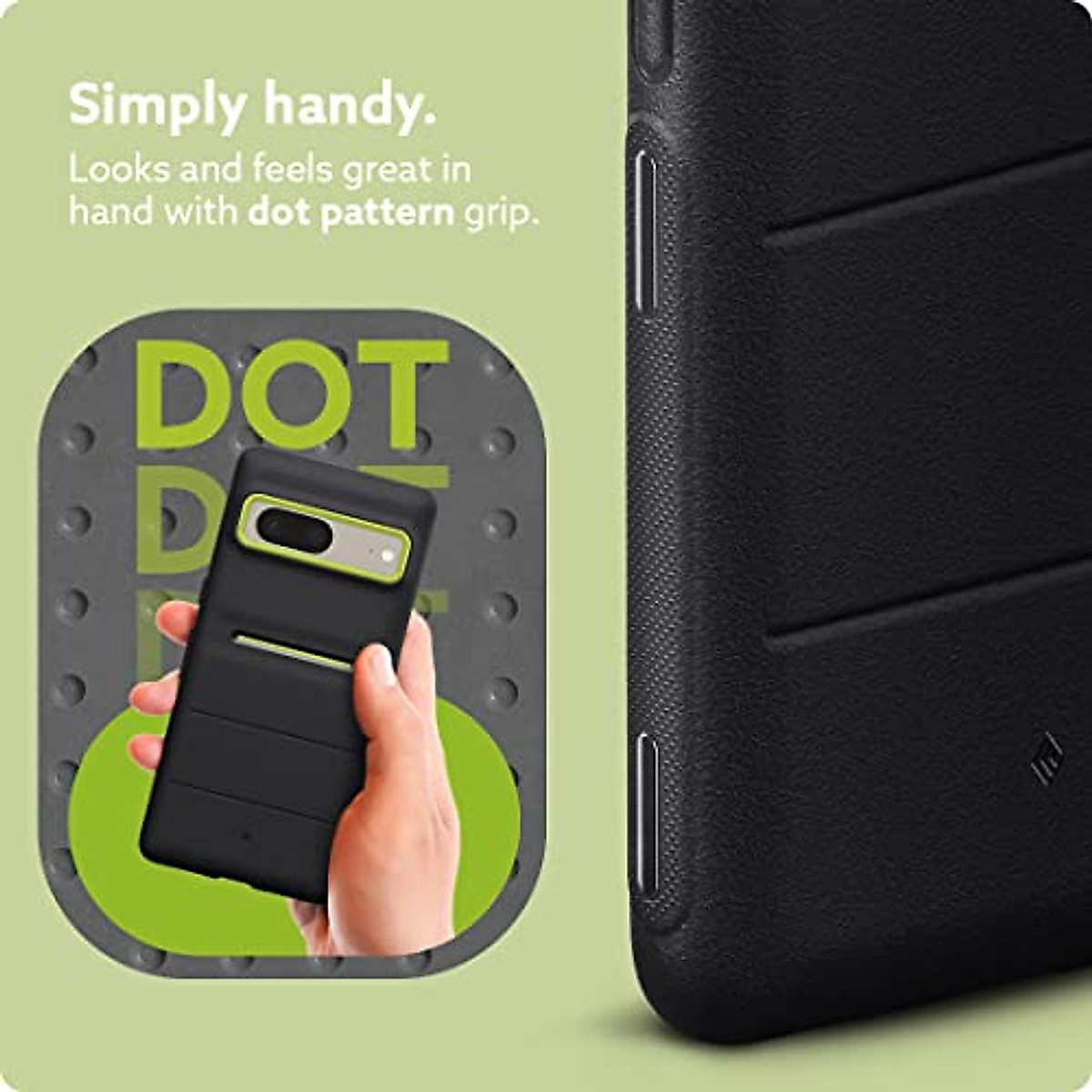 Caseology Athlex for Google Pixel 7 Case 5G [Integrated Grip] with Military Grade Drop Tested (2023) - Active Green