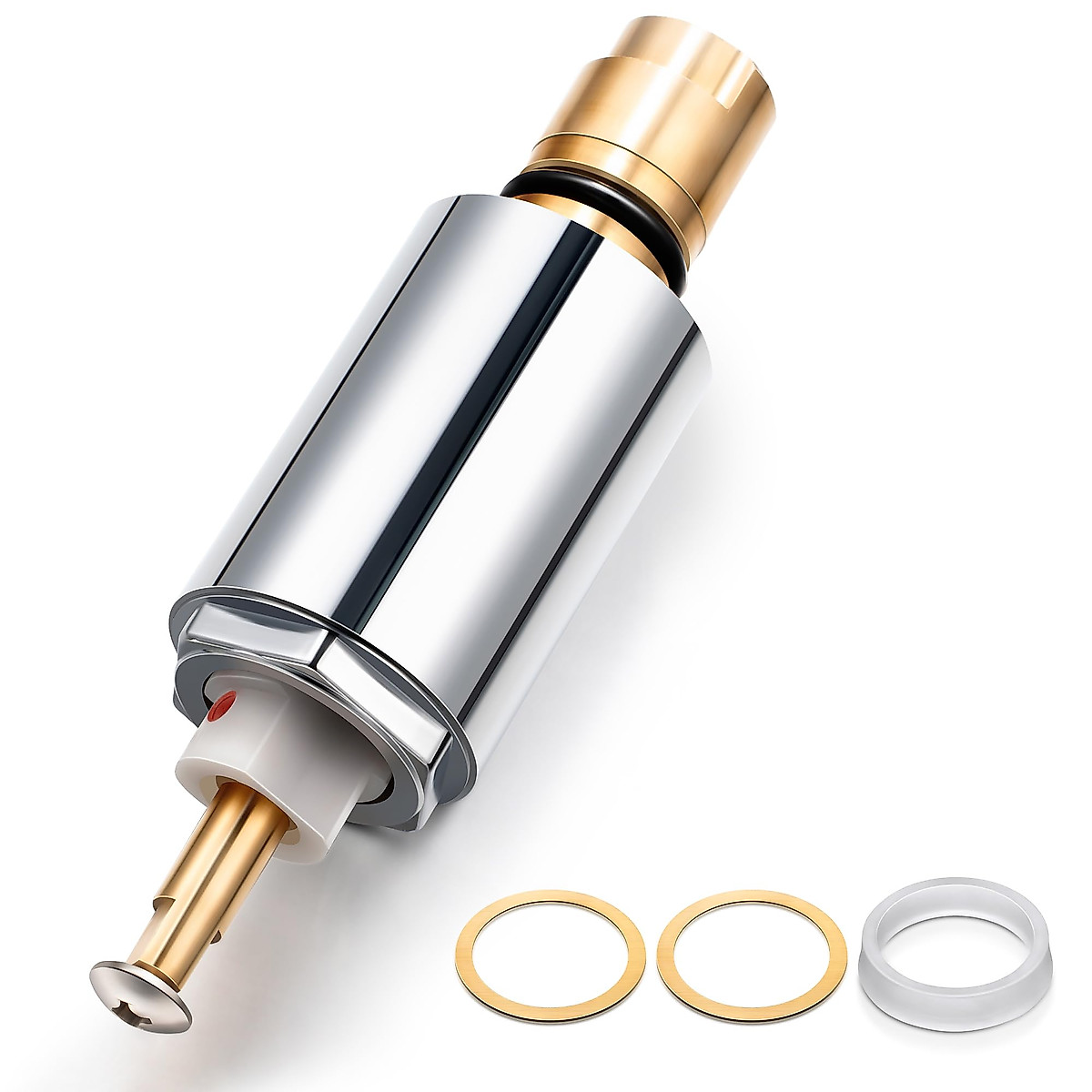 Dreyoo Shower Cartridge Replacement for MS-5AT-C, Compatible with Mixet Bathroom Single Handle Faucets, Shower Valve Parts for Single Tub and Shower Handles, Faucet Stem Repair Kits for Shower Faucet