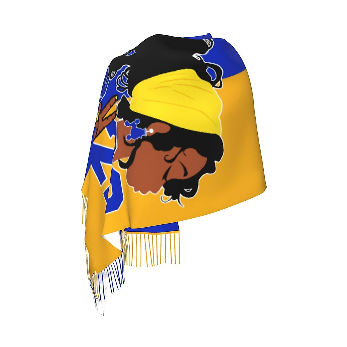 Sigma Gamma Cashmerette Fringed Scarf Rho sorority paraphernalia Warm Large Blanket Wrap Shawl for Women Cashmere Scarf