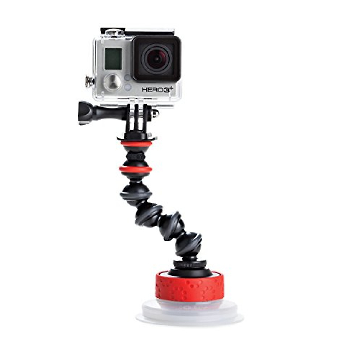 JOBY Suction Cup with GorillaPod Arm for GoPro HERO6 Black, GoPro HERO5 Black, GoPro HERO5 Session, Contour and Sony Action Cam