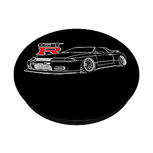 JDM CAR line art R32 PopSockets PopGrip: Swappable Grip for Phones & Tablets