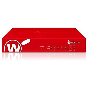 Trade Up to - WatchGuard Firebox T45 Network Security Appliance with 3 Year Total Security Suite License - Advanced Firewall, VPN, Intrusion Prevention (WGT45673)