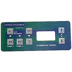 Balboa Water Group 11854 Icon 31 Topside Control Panel 7-Button Overlay
