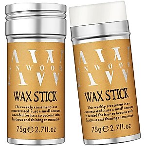 Hair Wax Stick, 2PCS - Wax Stick For Hair Slick Back Stick For Hair Fly Away & Edge Frizz, Easy to Absorb & No White Chips & No-Greasy & Frizz Hair