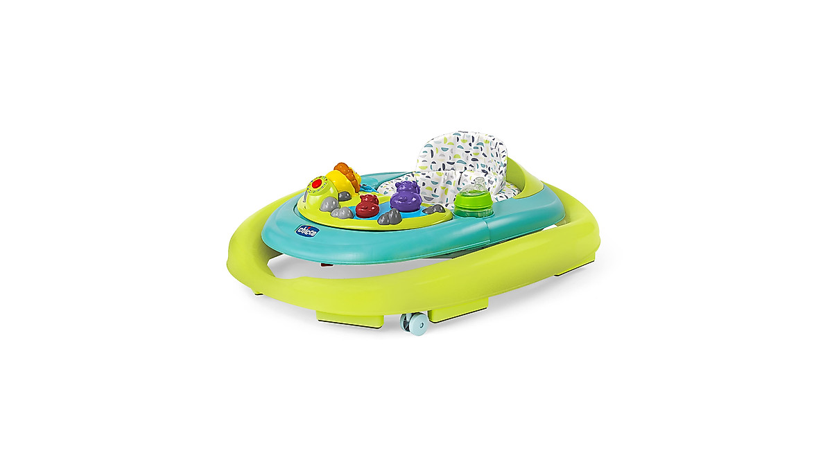 Chicco Walky Talky Baby Walker with Multi-Lingual Play Tray | Safe & Fun