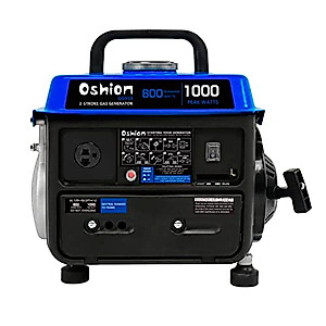 TUFFIOM GG950 Portable Generator, 1000W Gasoline Powered Generator Creat for Camping Back Yard BBQ's and Parties，EPA & CARB Compliant