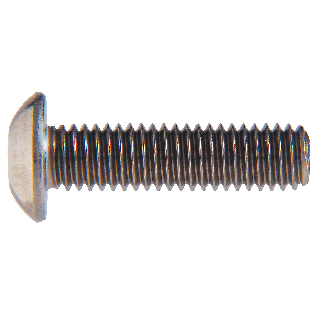 The Hillman Group 43993 8-32 x 3/4-Inch Button Socket Cap Screw, Stainless Steel, 20-Pack
