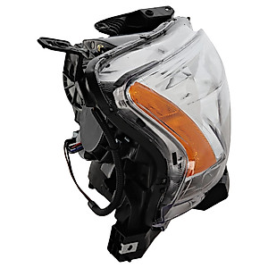 Evan Fischer Passenger Side Headlight Compatible with 2013-2015 Nissan Sentra OE comparable