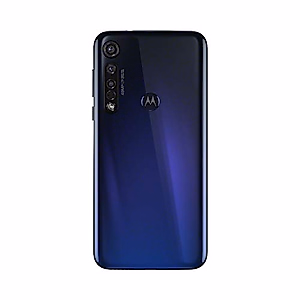 Moto G8+ plus | Unlocked | International GSM Only | 4/64GB | 25MP Camera | 2019 | Blue | NOT compatible with Sprint or Verizon