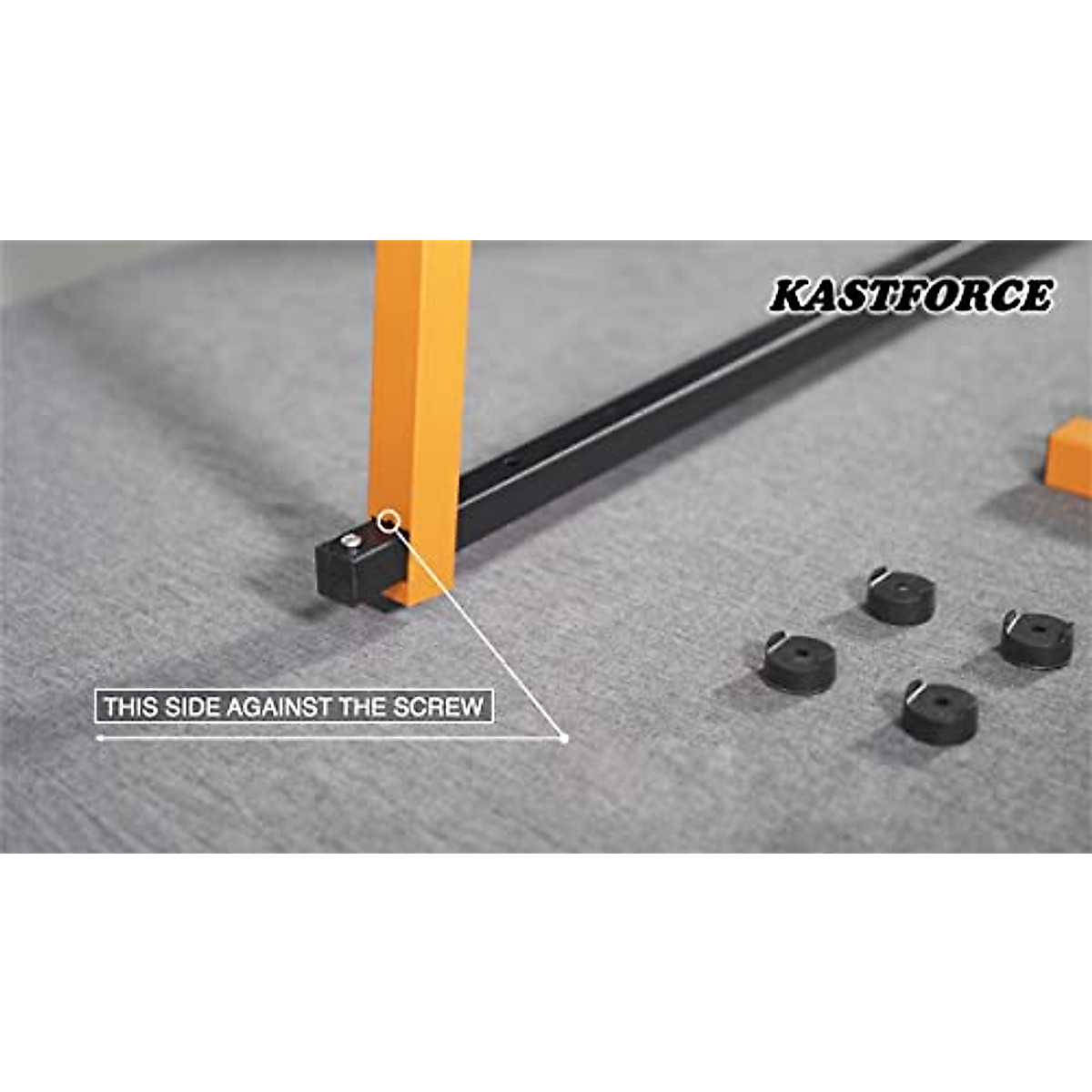 KASTFORCE KF1004 Lumber Storage Rack 3-Level System 110lbs per Level with Durable Sheet Metal Screws, Wood Rack, Workshop Rack