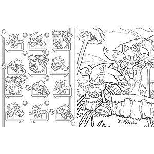 Sonic the Hedgehog: The Official Adult Coloring Book
